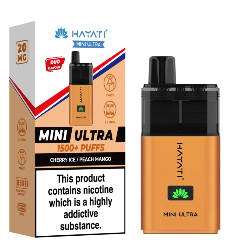 Hayati Mini Ultra 1500 Puffs Disposable Vape – Vapeluxpro