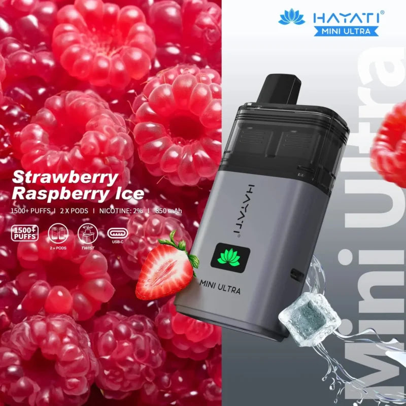 Hayati Mini Ultra 1500 Puffs Disposable Vape – Vapeluxpro